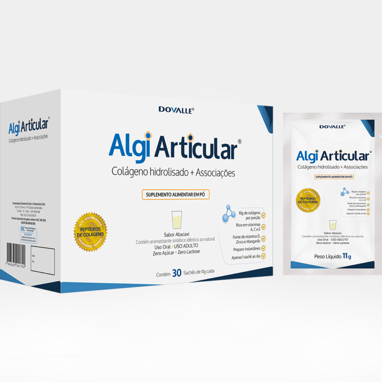 ALGI MUSCULAR - COM 30 SACHÊS 5G